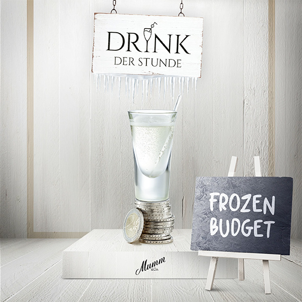 Mumm Frozen Budget – Unser Drink der Stunde zum Weltspartag